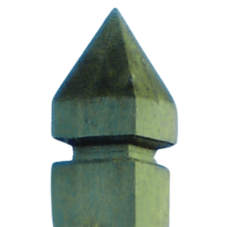 Notched Gothic Top Gate Post - Woodford Timber